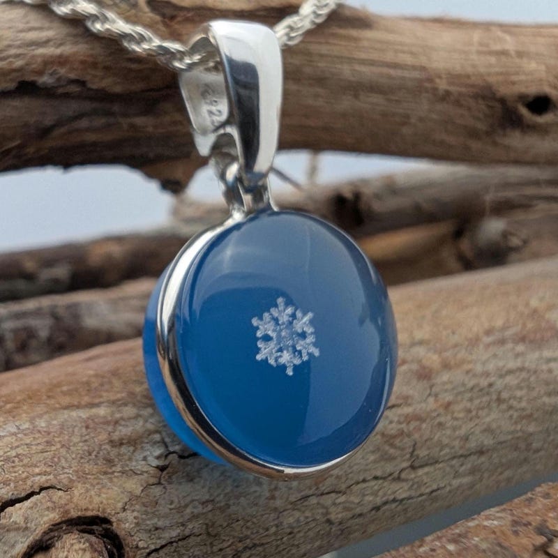 Resin Snowflake Jewelry - Etsy