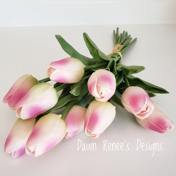 Real Touch Tulips Etsy
