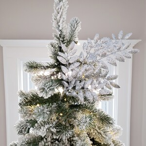 Silver Christmas Picks, Christmas Picks, Silver Christmas Bush ...