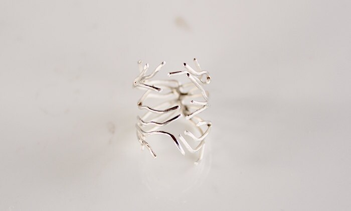 Branch Ring Adjustable Ring Unique Ring Tree Ring Cool - Etsy