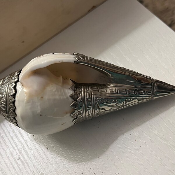 Tibetan Conch Shell - Etsy