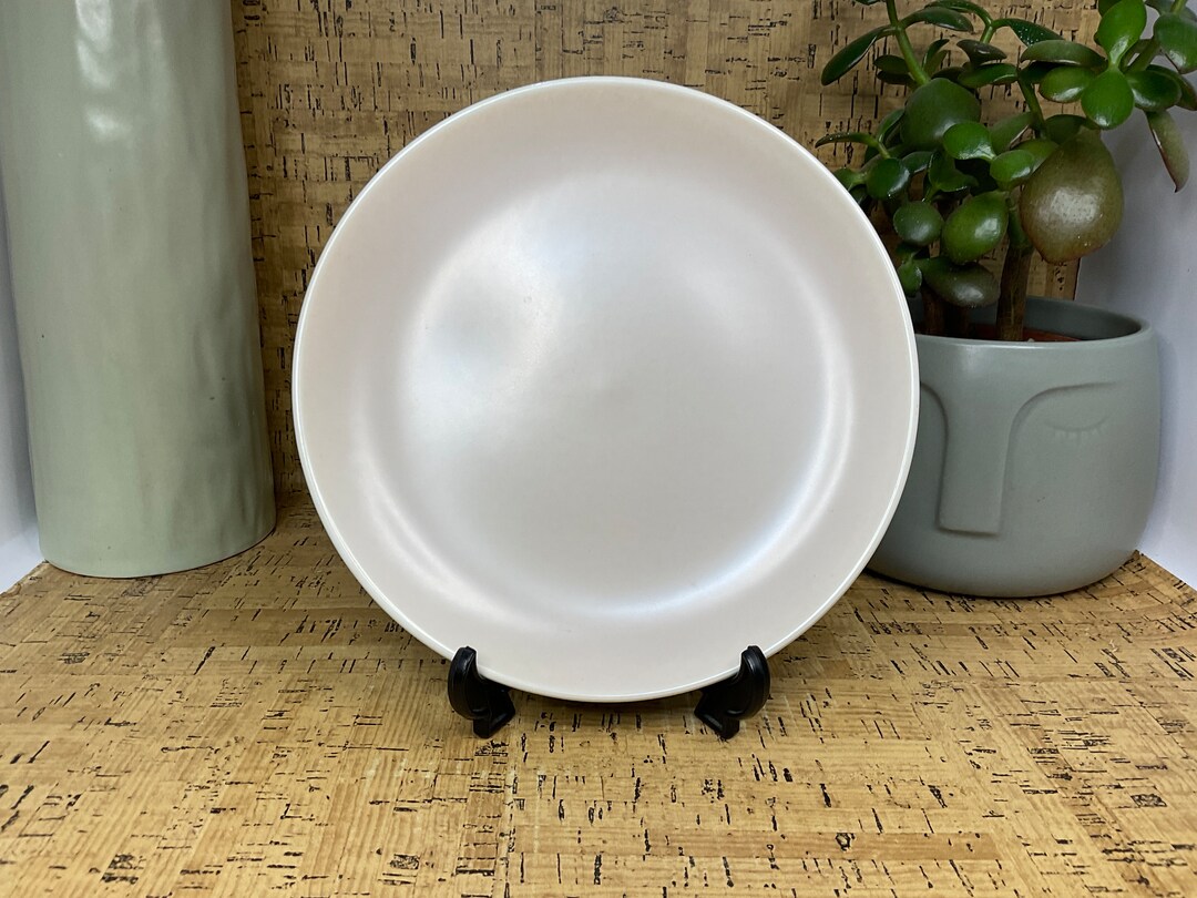 Poole Twintone Mushroom 18 Cm Side Plates. 1930s 80s Vintage. - Etsy UK