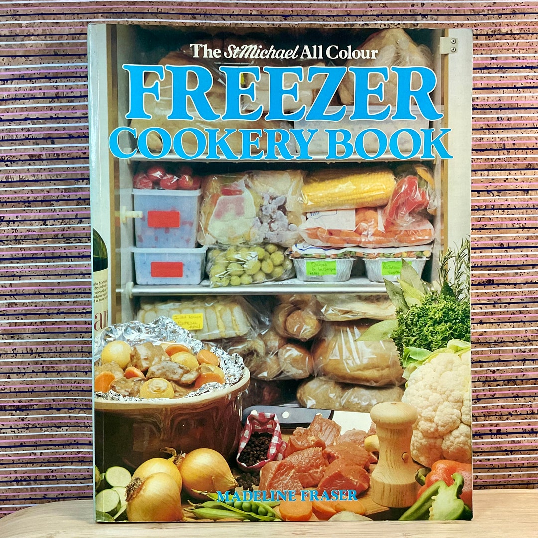 Vintage 1976 St. Michael freezer Cookery Book by Madeline Fraser ...
