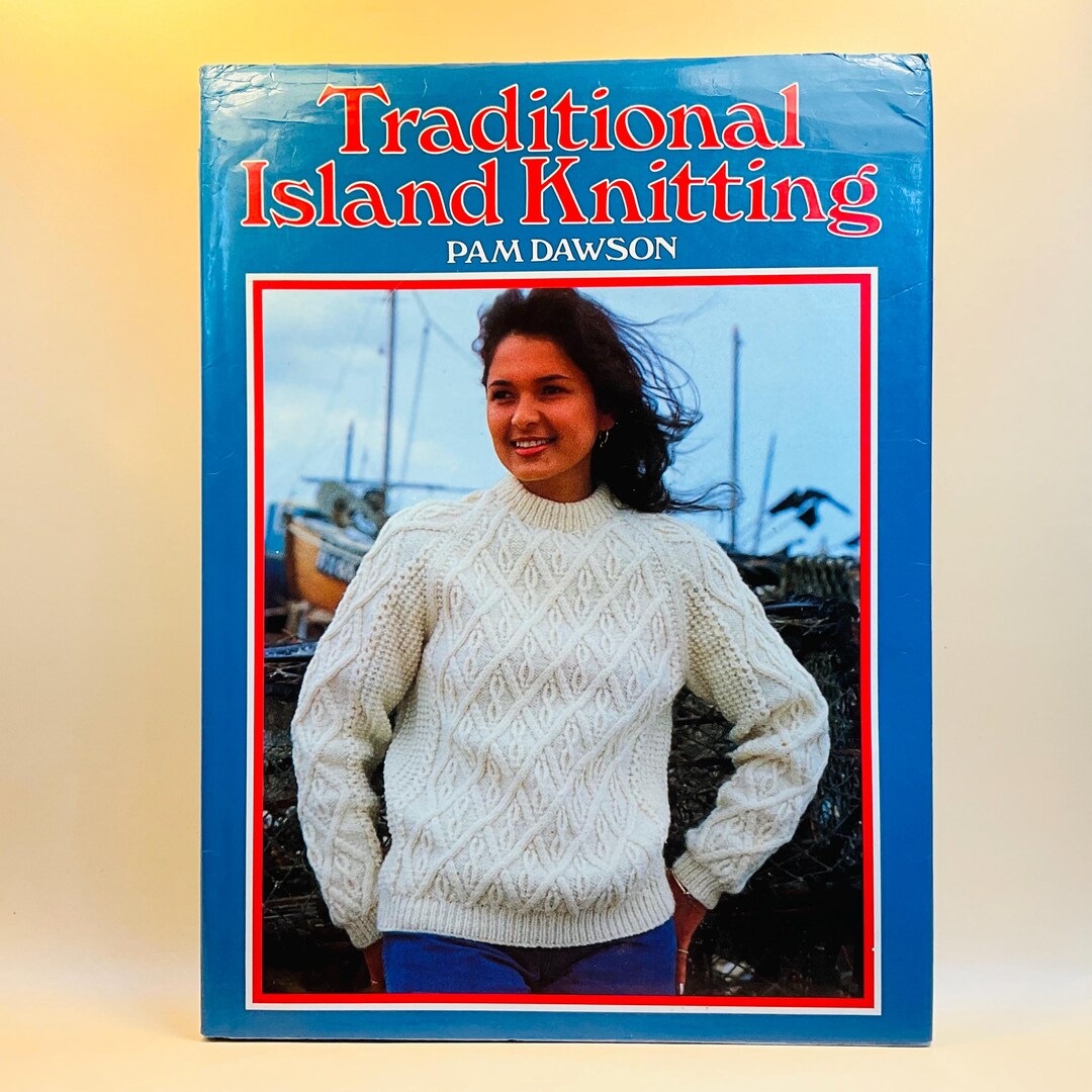 Vintage 1988 Traditional Island Knitting by Pam Dawson / 1980s Fashion ...