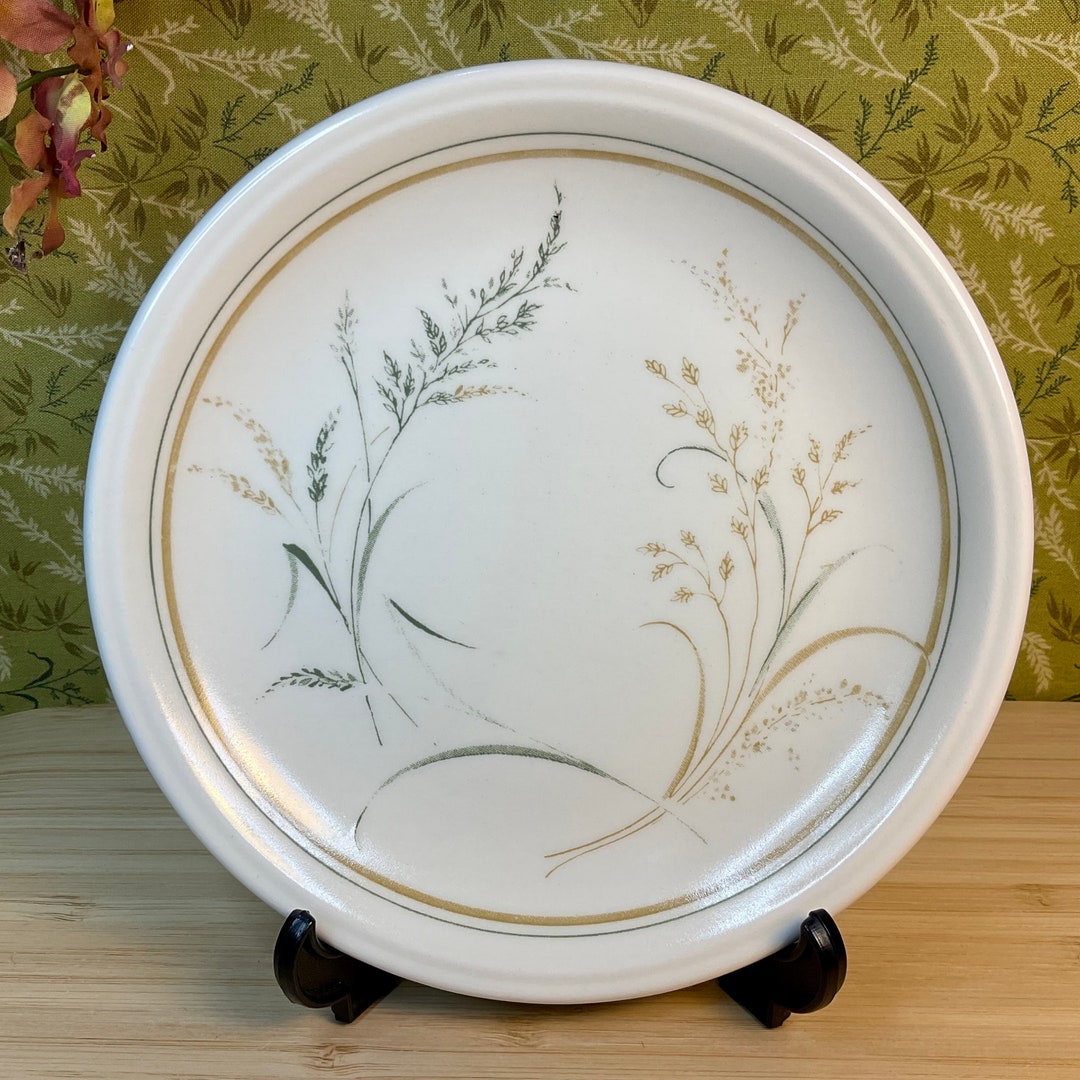 Vintage 1980s Biltons Staffordshire Tableware Mustard & Olive Green ...