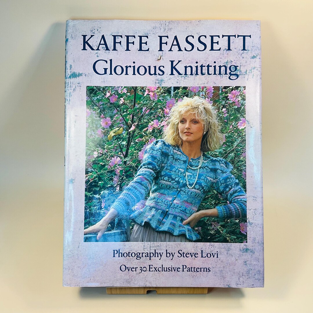 Vintage 1985 Kaffe Fassett Glorious Knitting Hardback Pattern Book ...