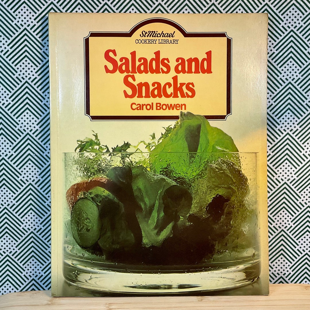 Vintage 1978 St Michael Cookery Library ‘salads & Snacks’ by Carol ...