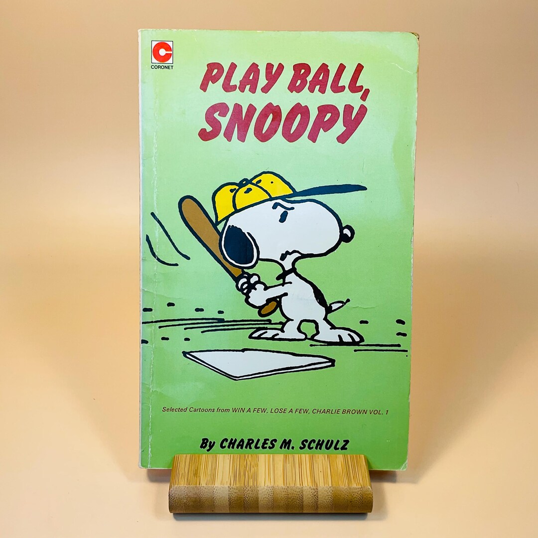 Vintage 1981 Peanuts ‘play Ball, Snoopy’ by Charles M. Schulz ...