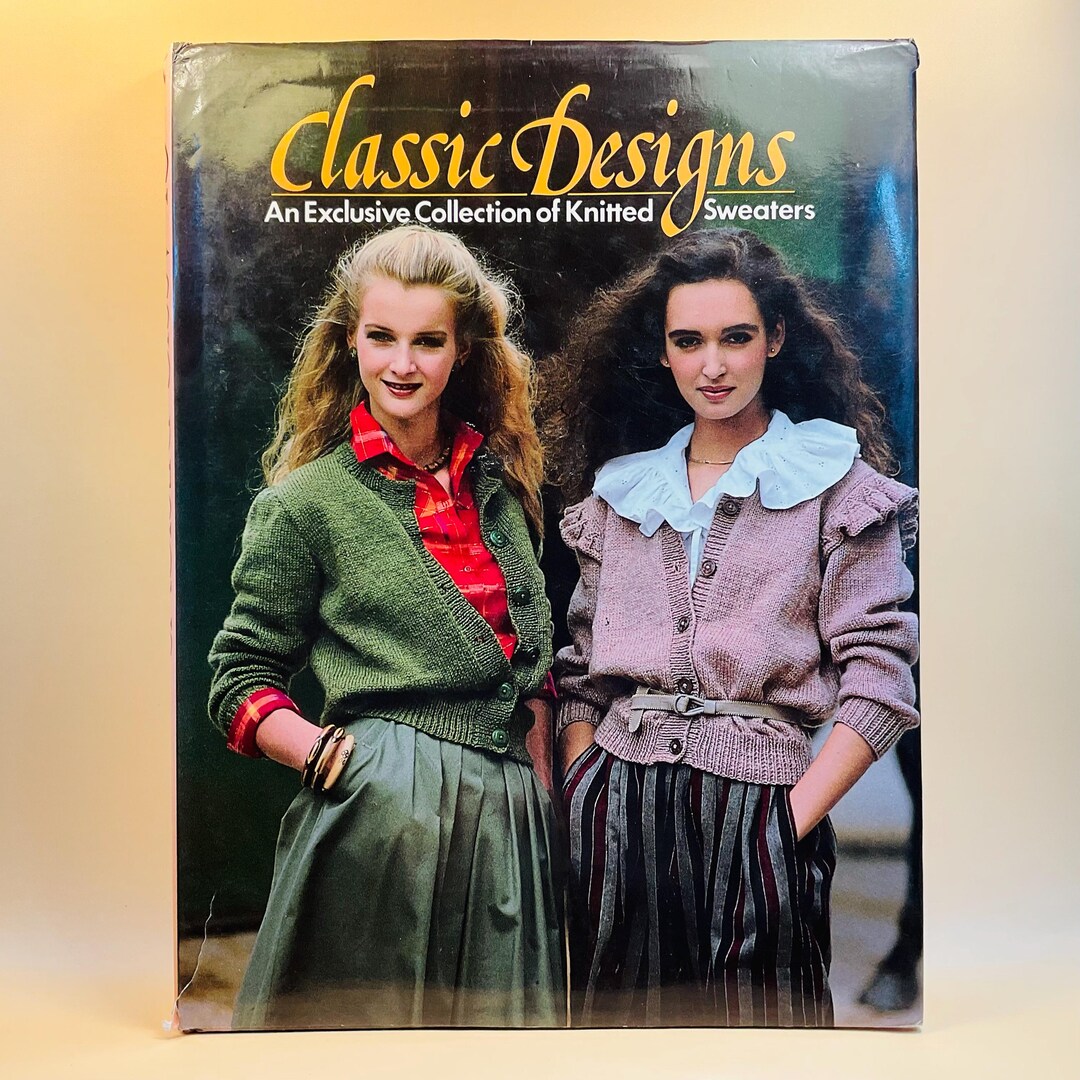Vintage 1985 Classic Designs - an Exclusive Collection of Knitted Sweaters Edited by Mary Devine ...