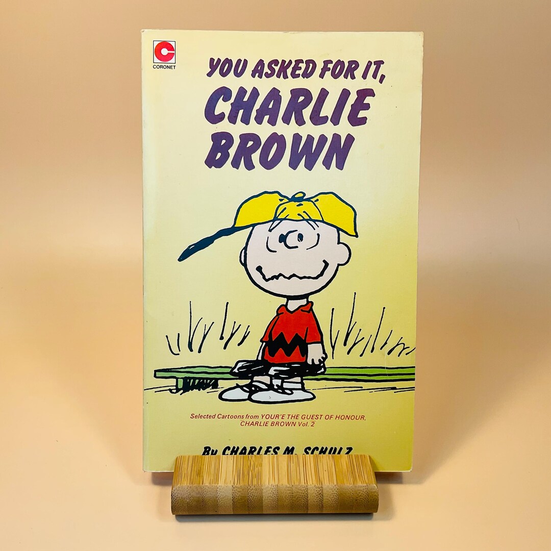 Vintage 1979 Peanuts ‘you Asked for It, Charlie Brown’ by Charles M ...
