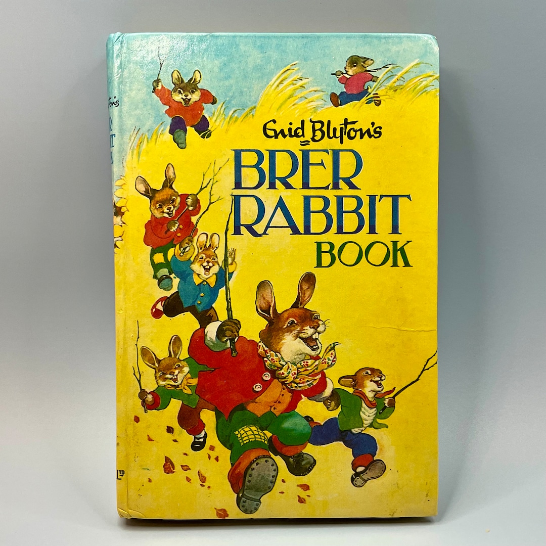 Brer Rabbit Book by Enid Blyton / 1963 Vintage Hardback Book / Dean ...