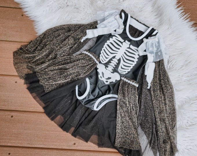 Traditional Whimsy Skeleton Costume/ Bones/ Bone Costume/ Skeleton ...