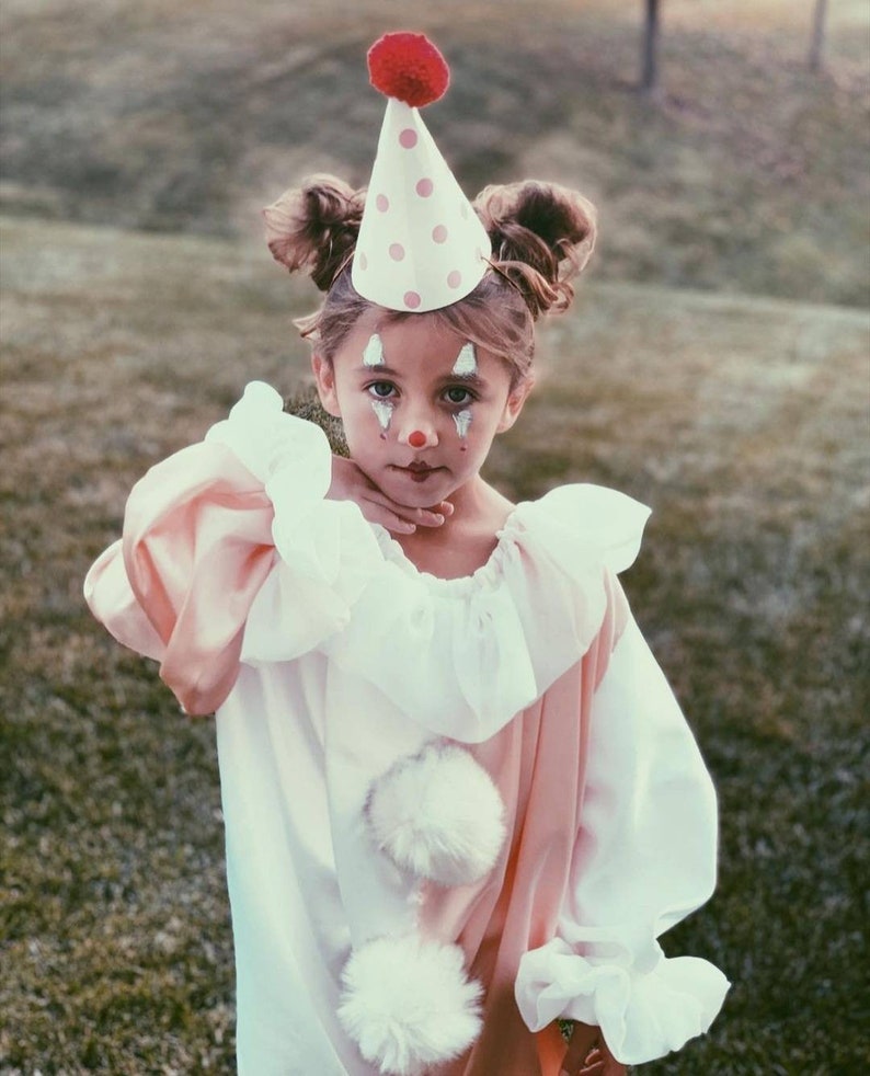 Kids Clown Costume/vintage Clown/clown Costume/kids Halloween - Etsy