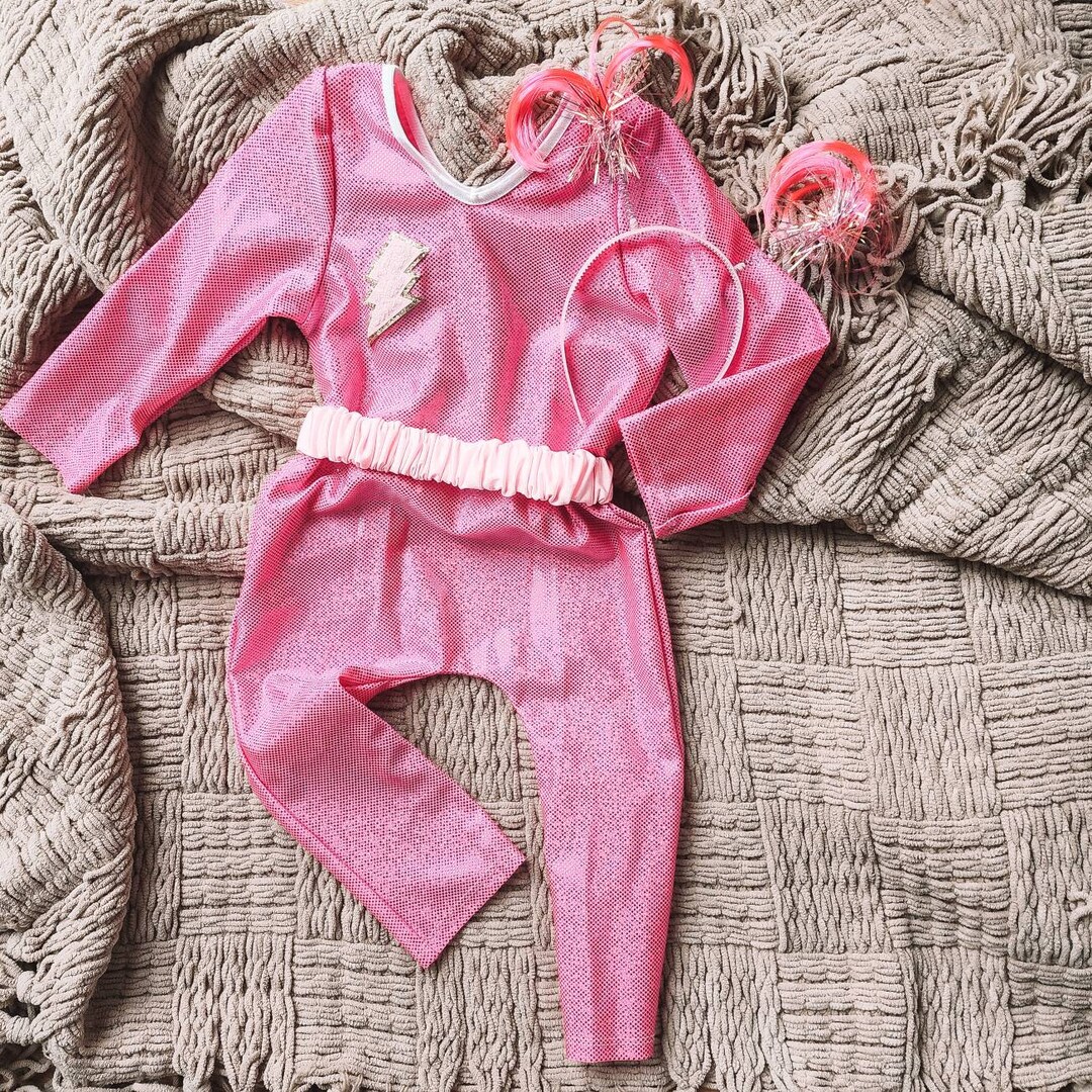 Kids Pink Alien Costume/ Alien Costume for Kids/ Silver Romper for Kids ...