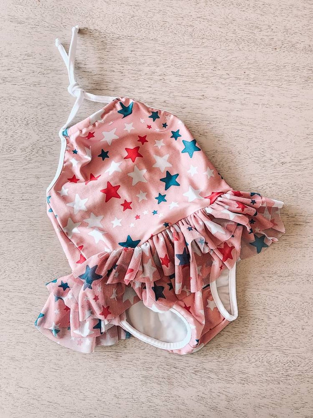 Retro Stars Swim Suits/ Baby Bikini/ Toddlers Swim Suit/ Kids Swim Wear ...