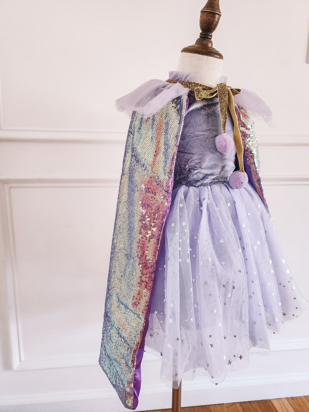 Kids Purple Princess Costume/whimsical Princess /princess - Etsy