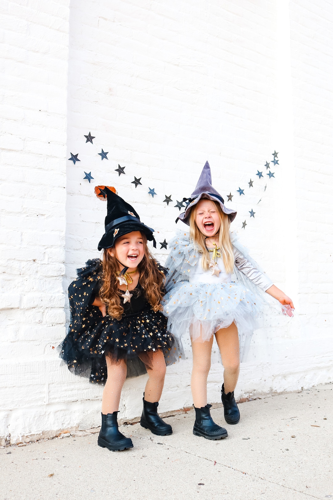 Kids Gray Witch Costume/whimsical Witch/witch Costume/kids Halloween ...