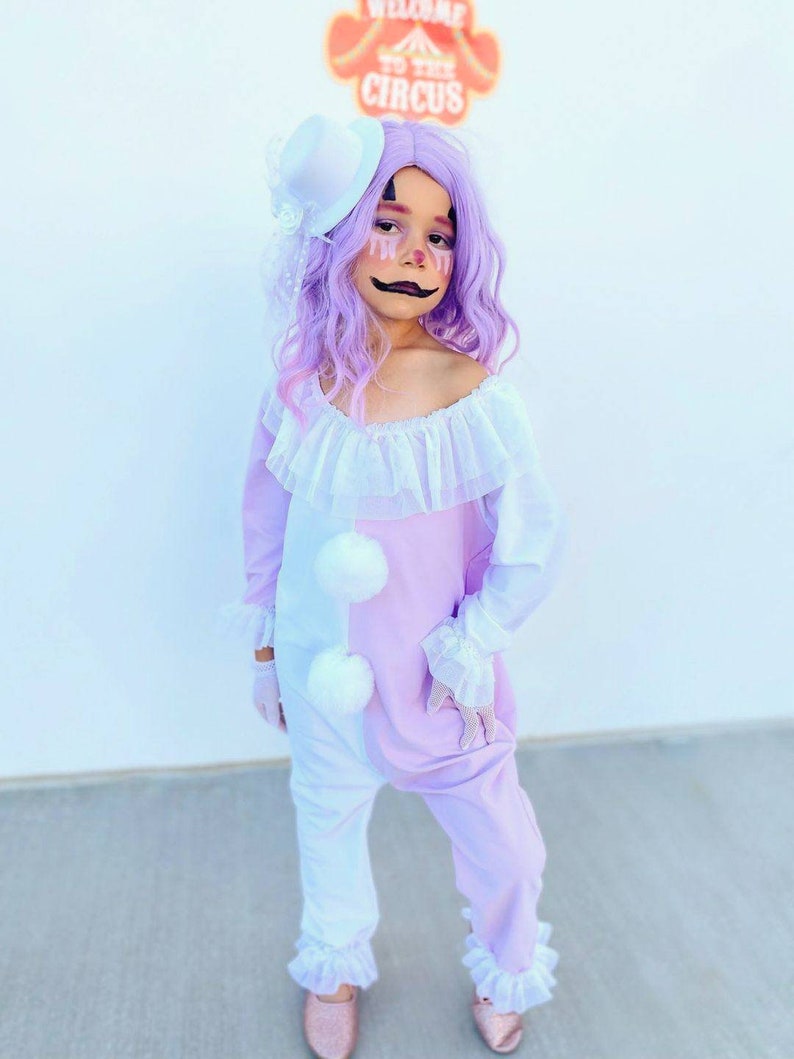 Kids Purple Clown Costume/vintage Clown/clown Costume/kids - Etsy