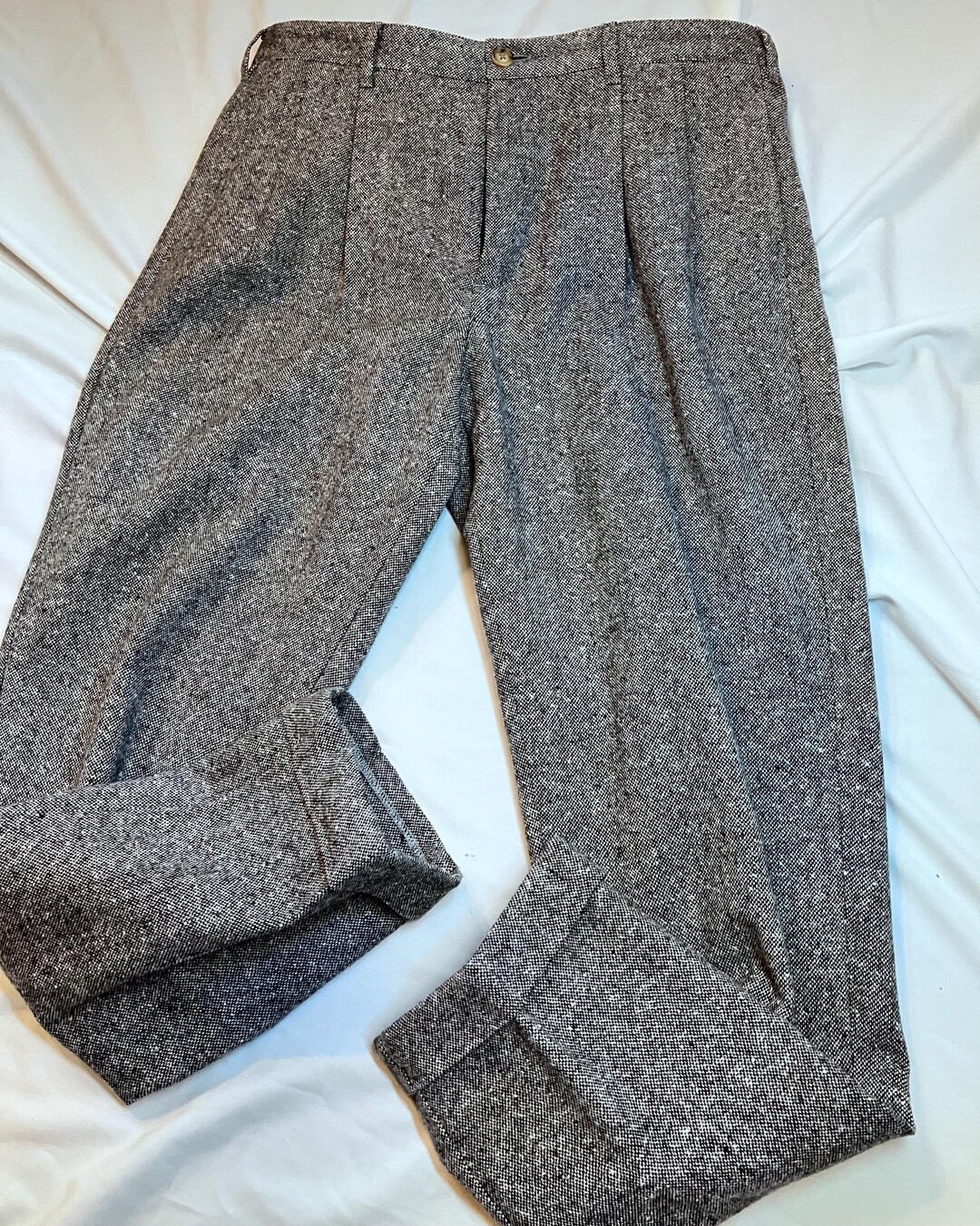 Wallace and Barnes Irish Wool Tweed Mage of Donegal Mens Pants 35x32 ...