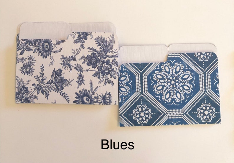 Mini File Folders for Journals Embellishments - Etsy