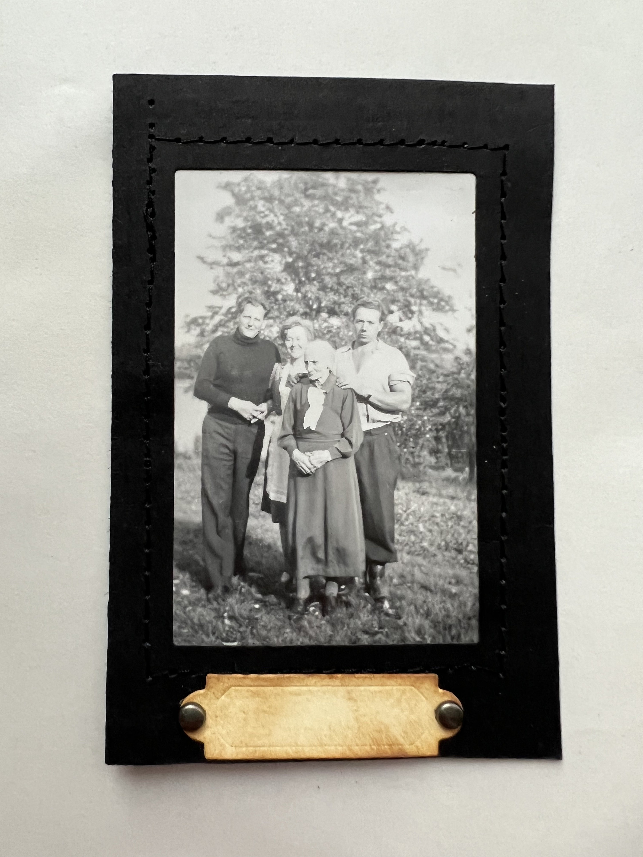 Vintage Photos Real Photos in a Frame With Label. - Etsy