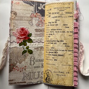 Silk and Lace Tall and Thin Journal - Etsy