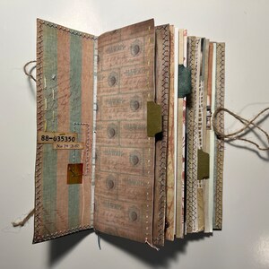 Waterfall Collage Journal, Ocean Themed Handmade Journal - Etsy