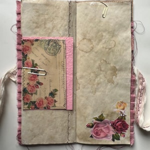 Silk and Lace Tall and Thin Journal - Etsy