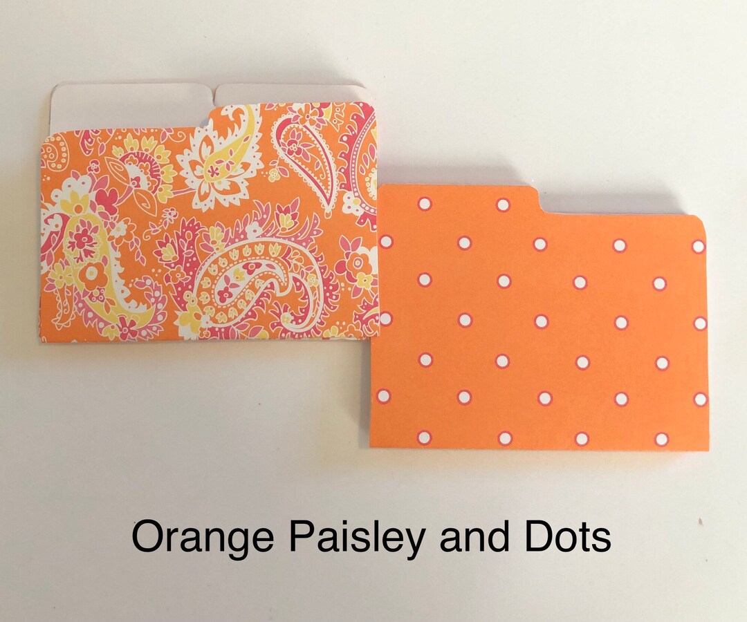 Mini File Folders for Journals Embellishments - Etsy