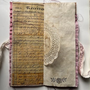 Silk and Lace Tall and Thin Journal - Etsy