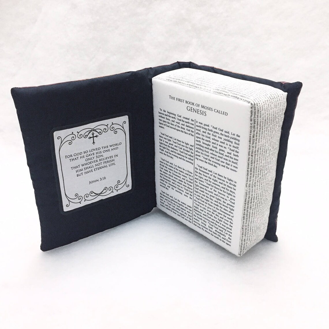 Holy Bible Pillow Book | Etsy