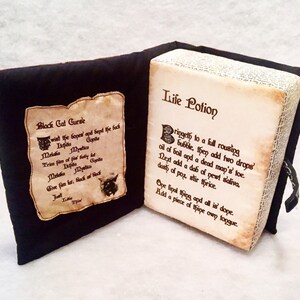 Spell Book Pillow | Etsy UK