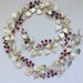 Gold Leaf Bridal Hair Vine: Ruby Red Czech Glass Wedding Headpiece ...