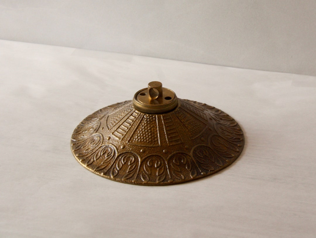 Vintage Chandelier Cap-spanish Ceiling Cap-brass Ceiling Cap-vintage ...
