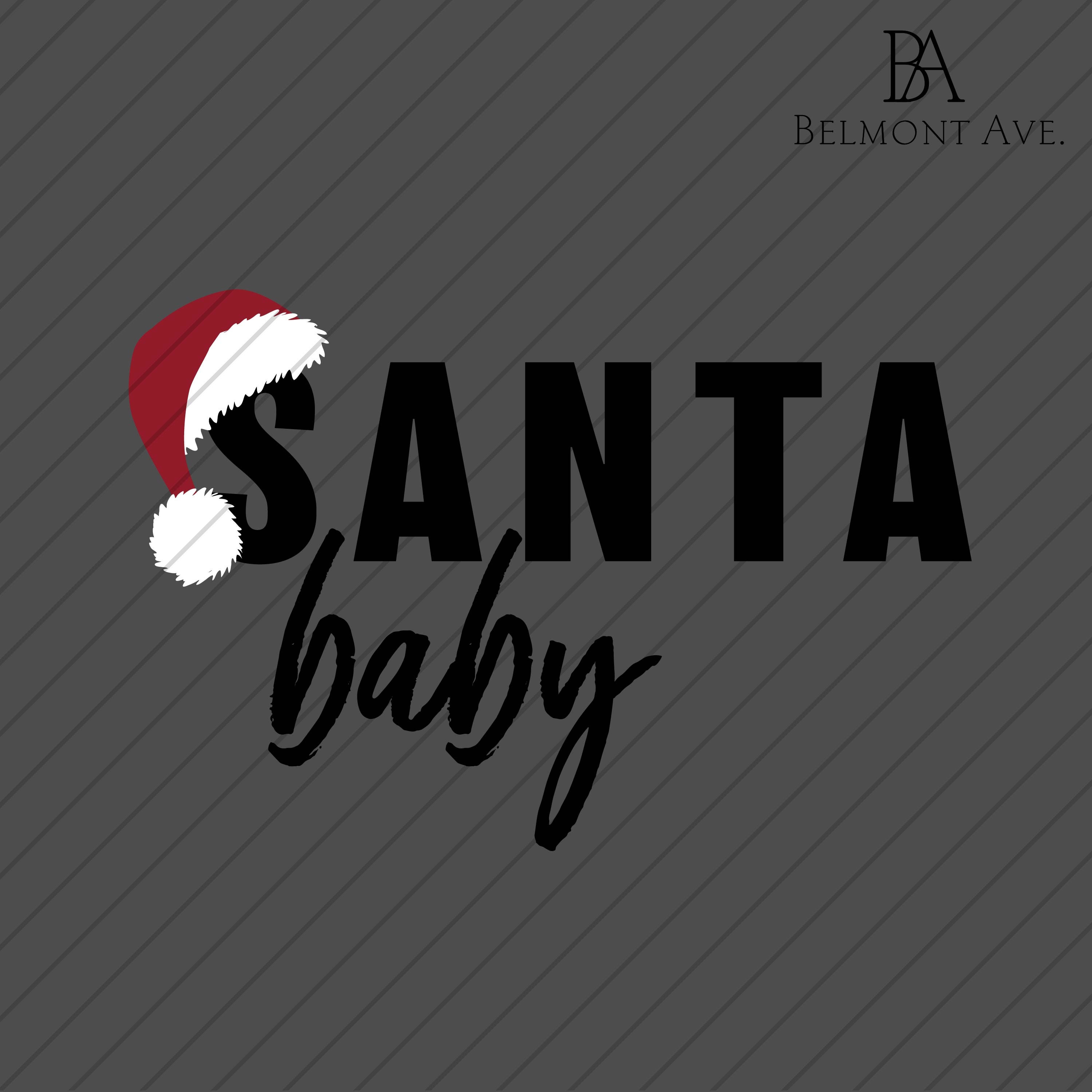 Santa Baby SVG PNG Digital Download song, Funny, Cute, Design, Image ...