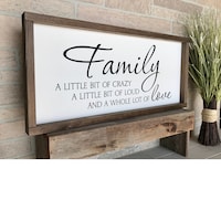 Family Signs - Etsy