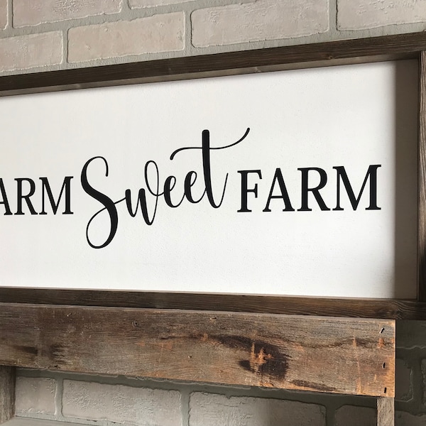 Farm Sign - Etsy