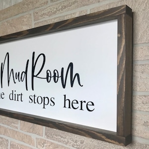 Mud Room, Rustic Farmhouse Sign, Country Wood Signs, Home Decor ...