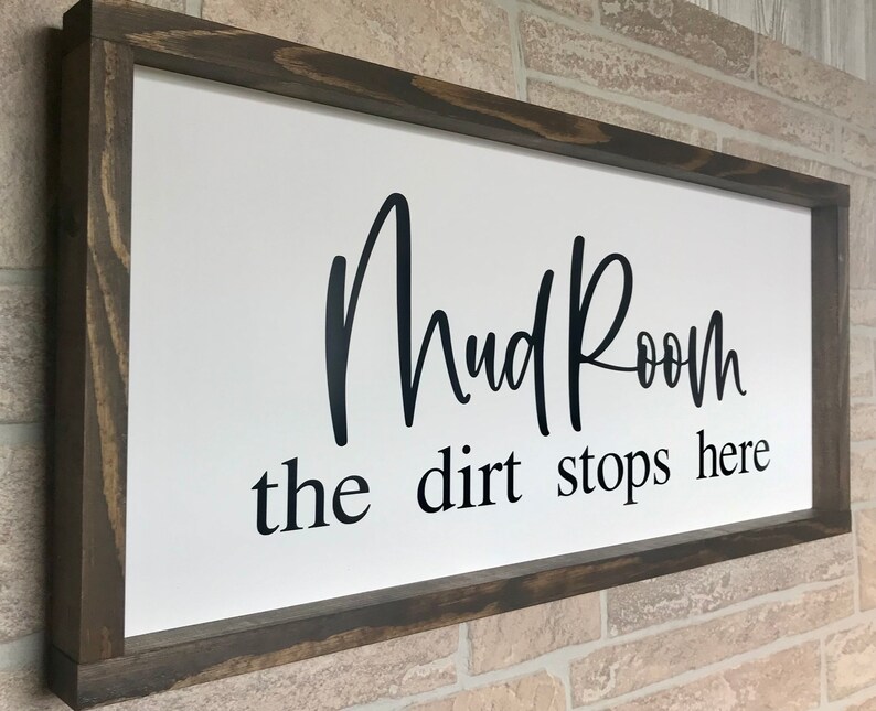 Mud Room Rustic Farmhouse Sign Country Wood Signs Home - Etsy