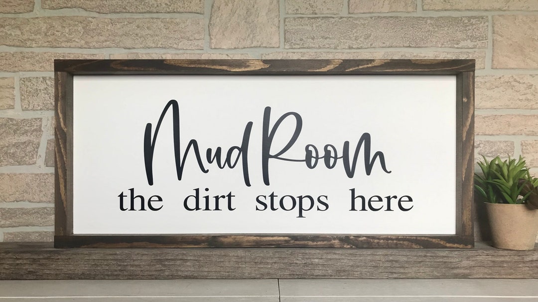 Mud Room, Rustic Farmhouse Sign, Country Wood Signs, Home Decor ...