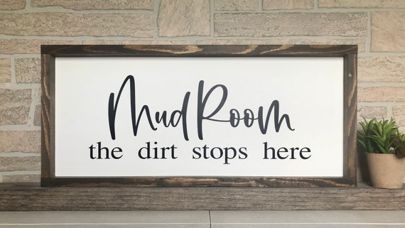 Mud Room Rustic Farmhouse Sign Country Wood Signs Home - Etsy