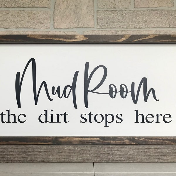 Mud Room Sign - Etsy