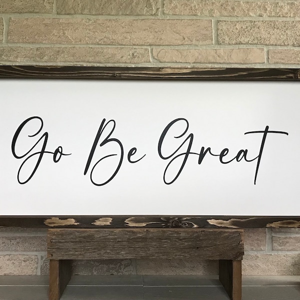 Farmhouse Inspirational Signs - Etsy