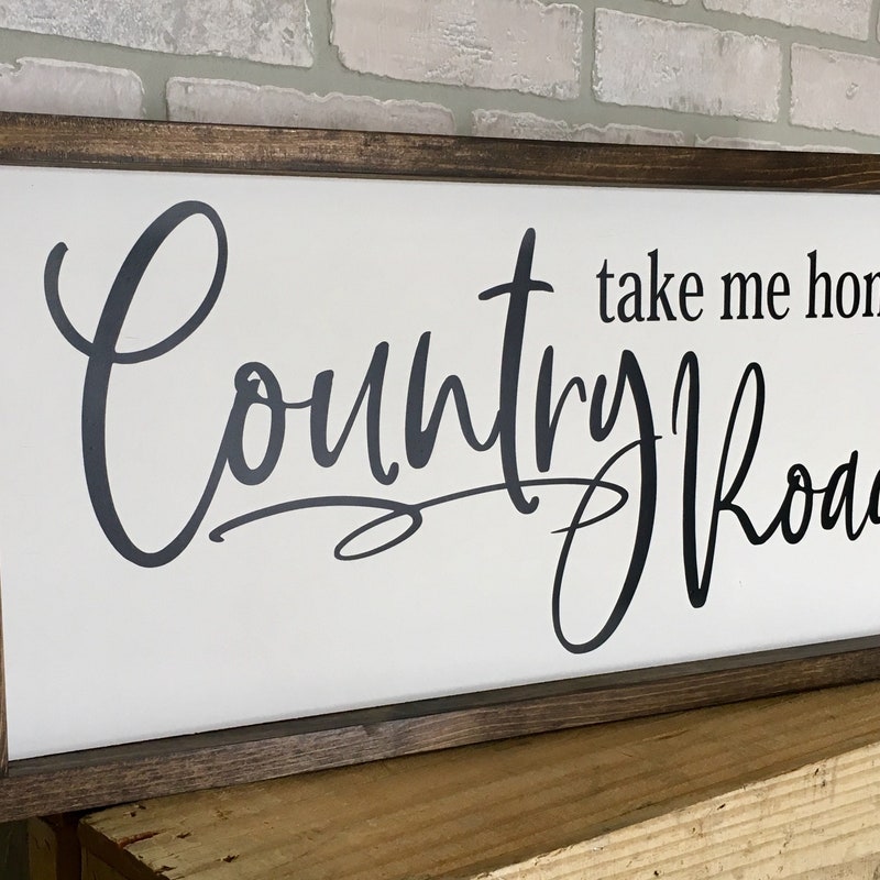 Country Road Picture Art - Etsy