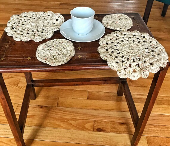 Rose Dishcloth Set | Etsy