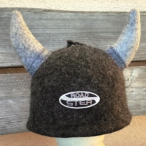 Viking Wool Hat With Horns Viking, Phrygian Cap, Scythian Hat, Medieval ...