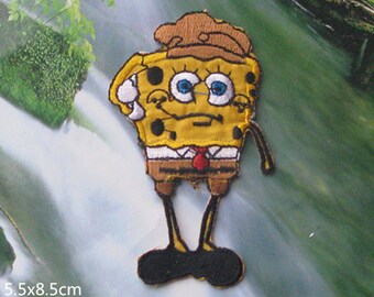 Spongebob patch | Etsy