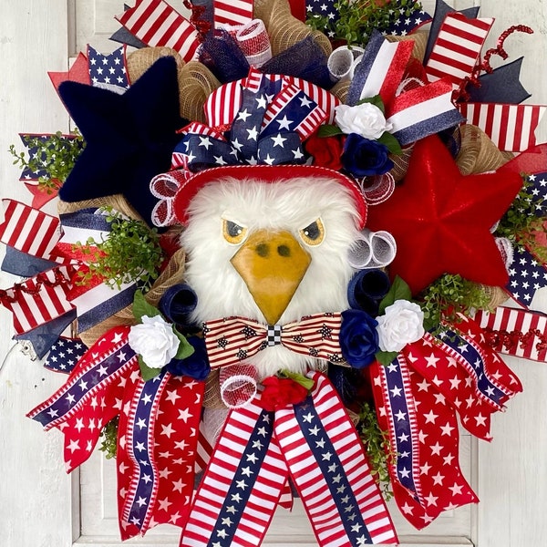 Eagle Wreath - Etsy