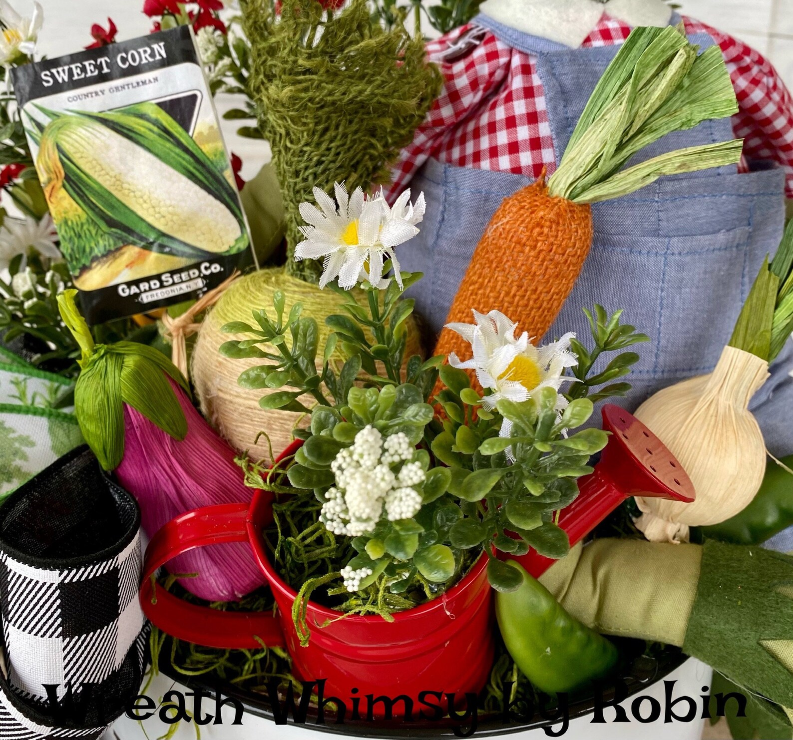 Farmhouse Centerpiece Veggie Table Arrangement Kitchen - Etsy