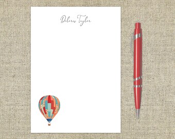 Hot Air Balloon Notepad - Etsy